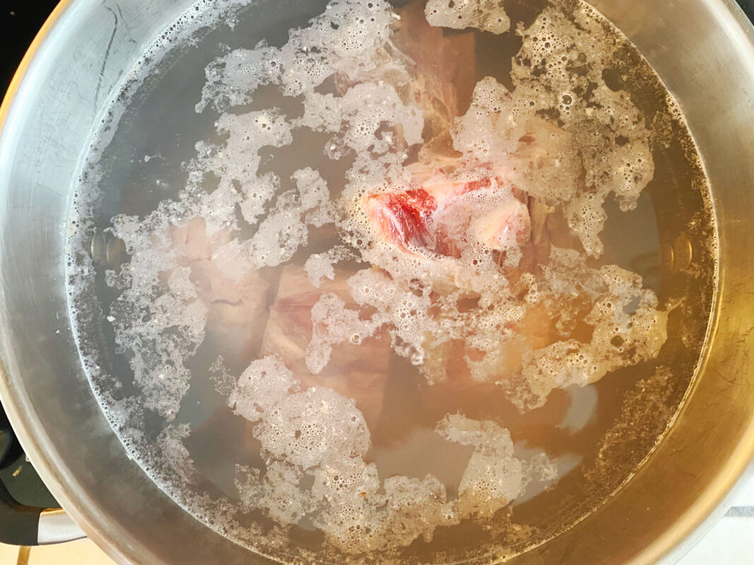 Instant Pot Pork Bone Broth - The Floured Camera