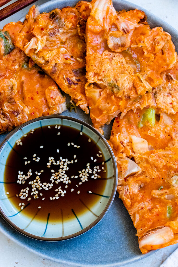Kimchi Pancake - The Floured Camera