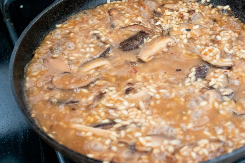 Japanese Mushroom Risotto - The Floured Camera