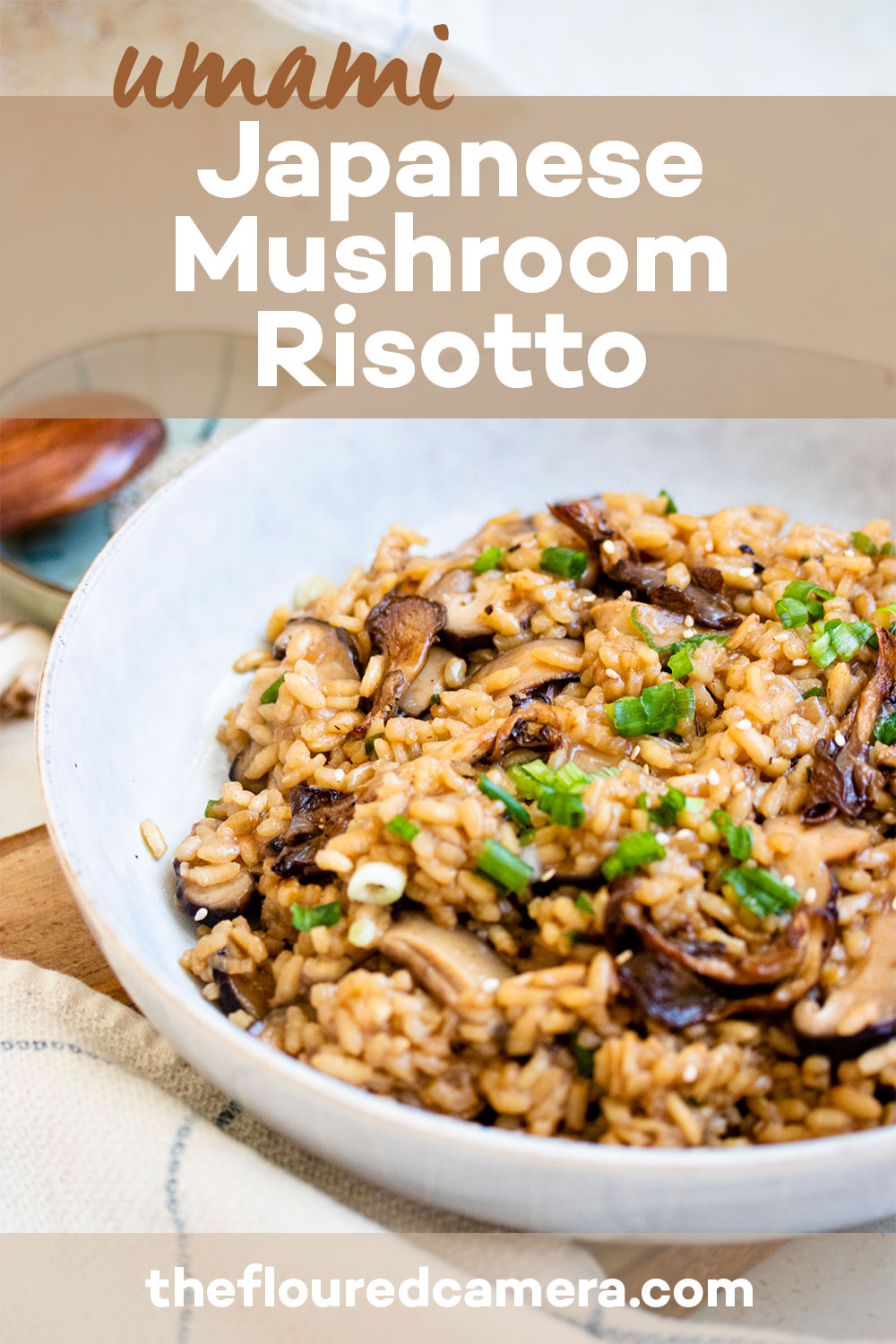 Japanese Mushroom Risotto - The Floured Camera